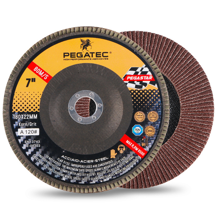 DISCO FLAPPER 7 #60 PEGATEC :: WUS-MATERIALES.COM